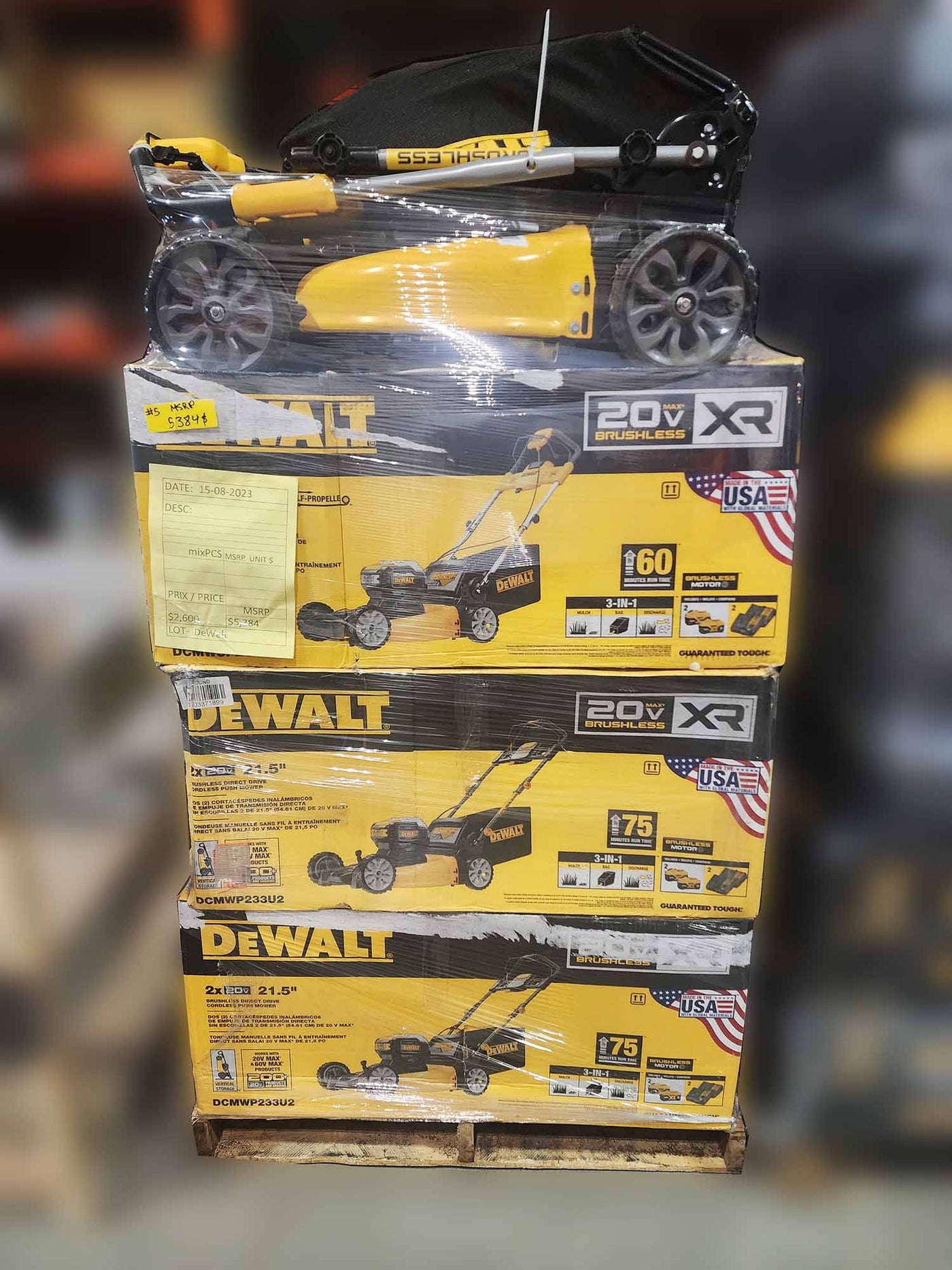 Quick Surplus - Closeout - Liquidation - Overstock Pallets - Powertool